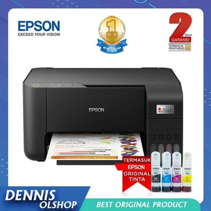 Promo Epson L3210 EcoTank All in One Ink Tank Printer ( print, scan, copy) - Tinta Original ...