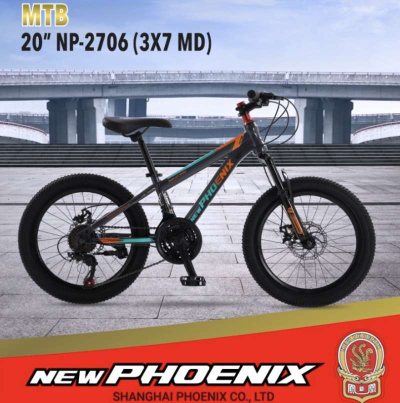 Jual Sepeda Gunung Mtb Phoenix 2706 20 Inch 21 Speed Di Seller Three ...