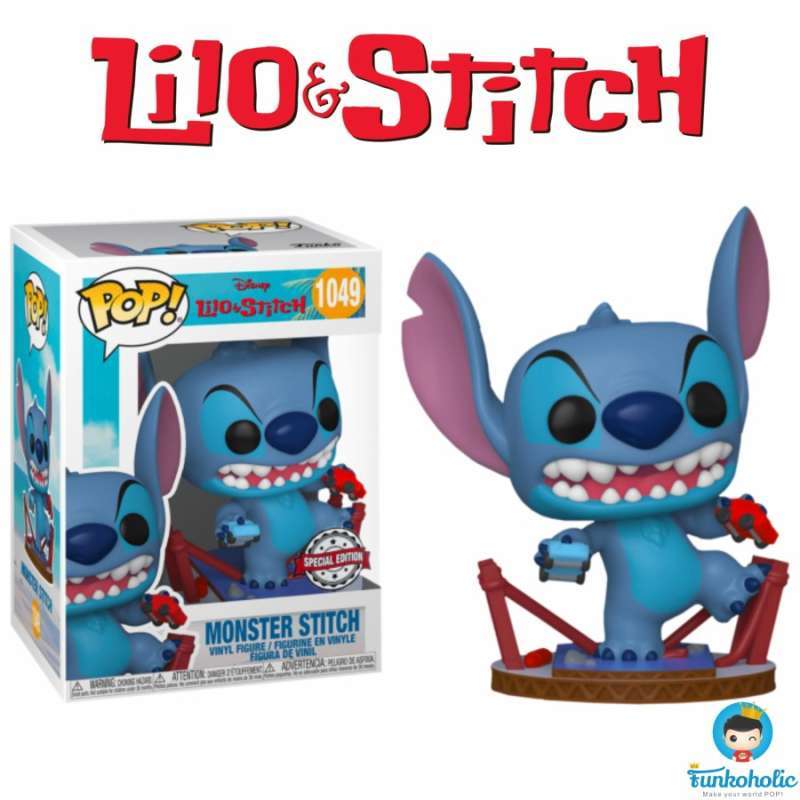 Promo Funko POP! Disney Lilo & Stitch - Monster Stitch [Exclusive ...