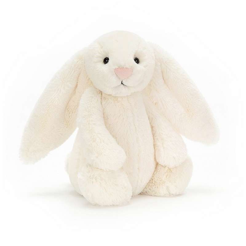 Jual Jellycat White Bunny Medium Plush Toy Boneka Anak di Seller ...