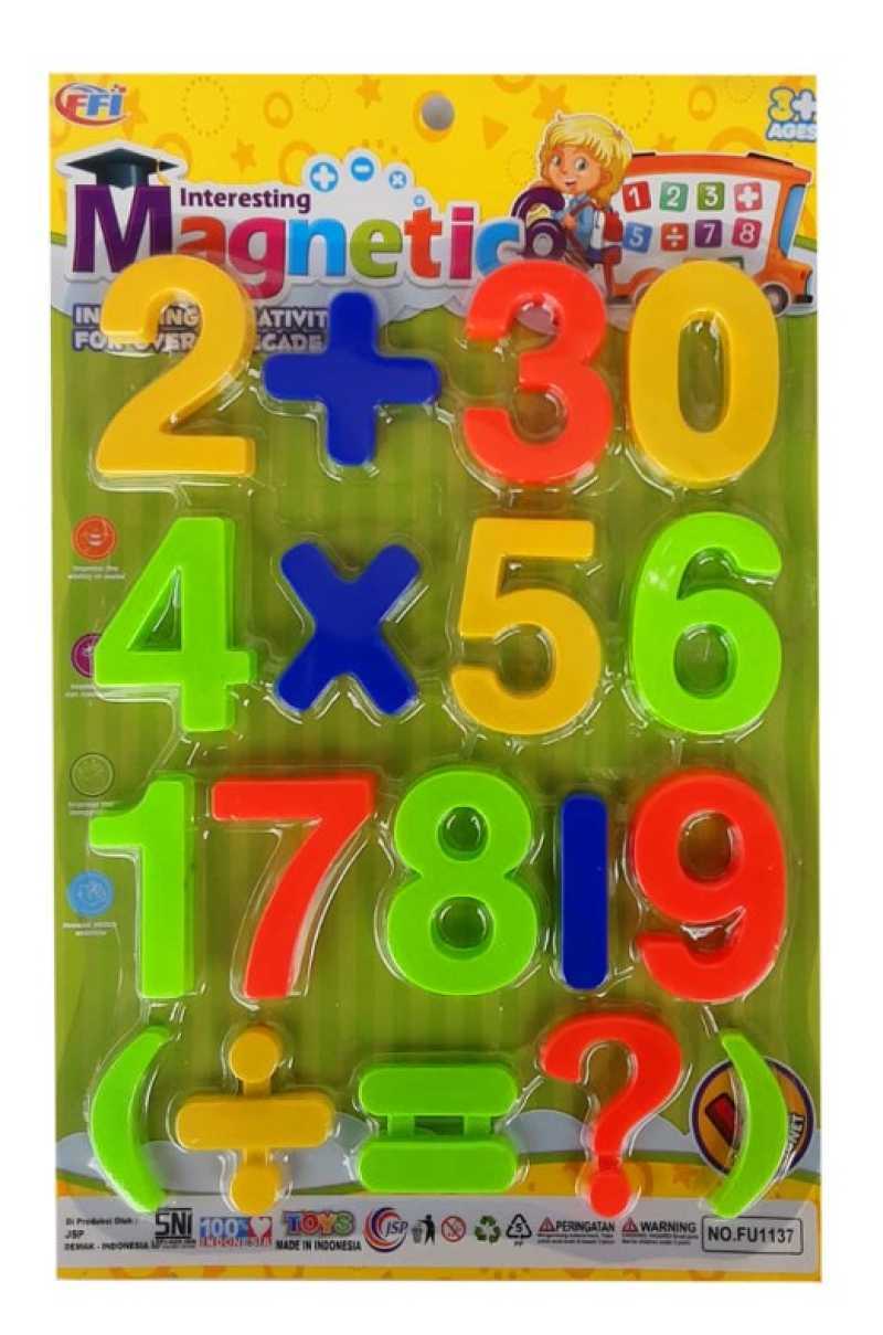 Jual MAINAN EDUKASI MAGNETIC GAME NUMBER PAPAN MAGNET ANGKA JUMBO di ...