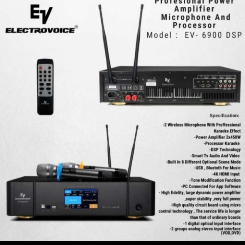 Jual POWER AMPLIFIER ELECTRO VOICE EV-6900 di Seller MMT Garko - Kapuk, Kota Jakarta Barat | Blibli
