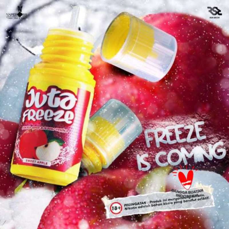 Jual Juta Freeze Sweet Apple Salt Nic 30ML by RSR Brew x Vape Boss ...