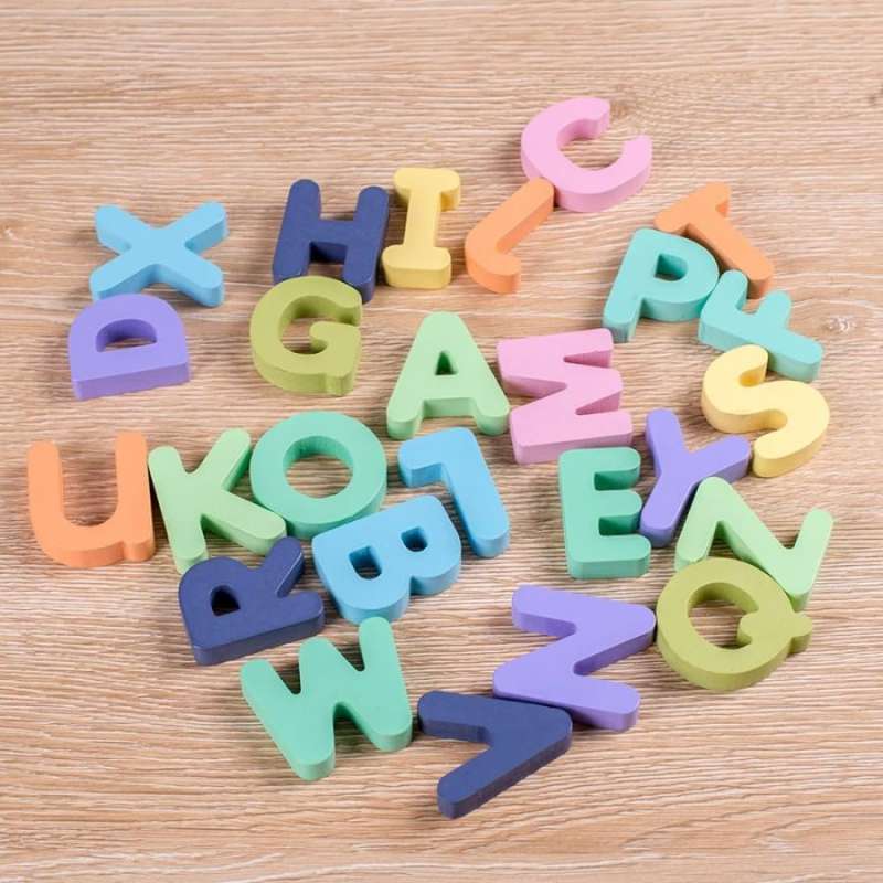 Promo Mainan Edukasi Anak Puzzle Kayu Angka Dan Abjad Abc Timbul Jumbo ...