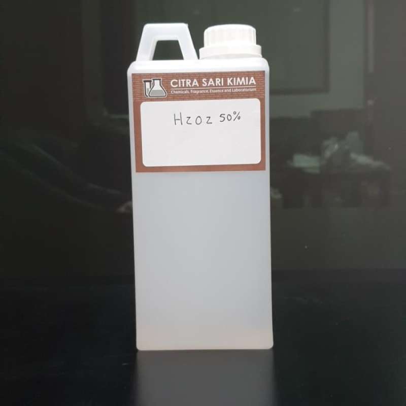 Jual Hidrogen Peroksida 50% / H2o2 50% / Hydrogen Peroxide 50% 1 Kg Di ...