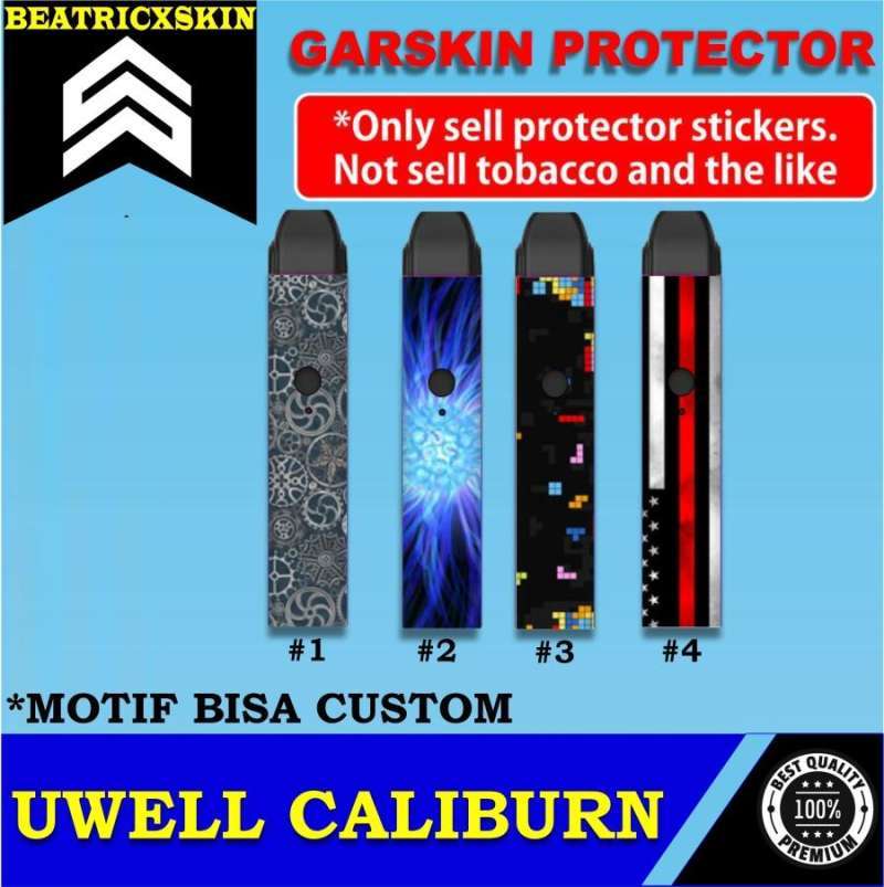 Jual Garskin POD UWELL CALIBURN Motif Suka Suka Skin Premium FULL Body ...