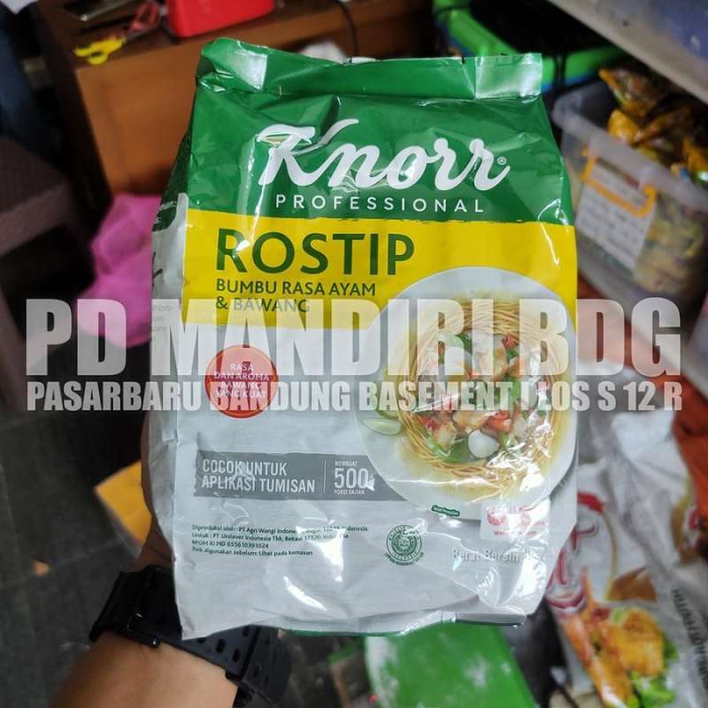 Jual KNORR ROSTIP BUMBU RASA AYAM BAWANG 1 KG di Seller PD MANDIRI BDG ...