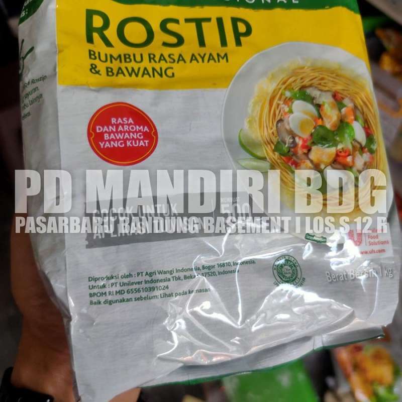 Jual KNORR ROSTIP BUMBU RASA AYAM BAWANG 1 KG di Seller PD MANDIRI BDG ...