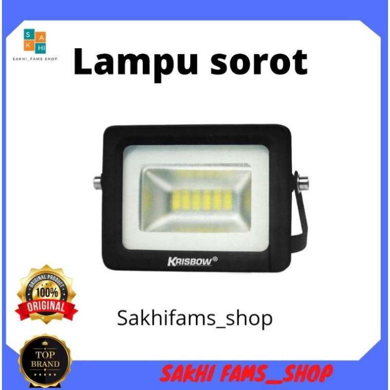 Jual Krisbow Lampu Sorot Led 10w 3000k Ip65 - Warm White Di Seller Sakhi_fams - Jati Rahayu ...