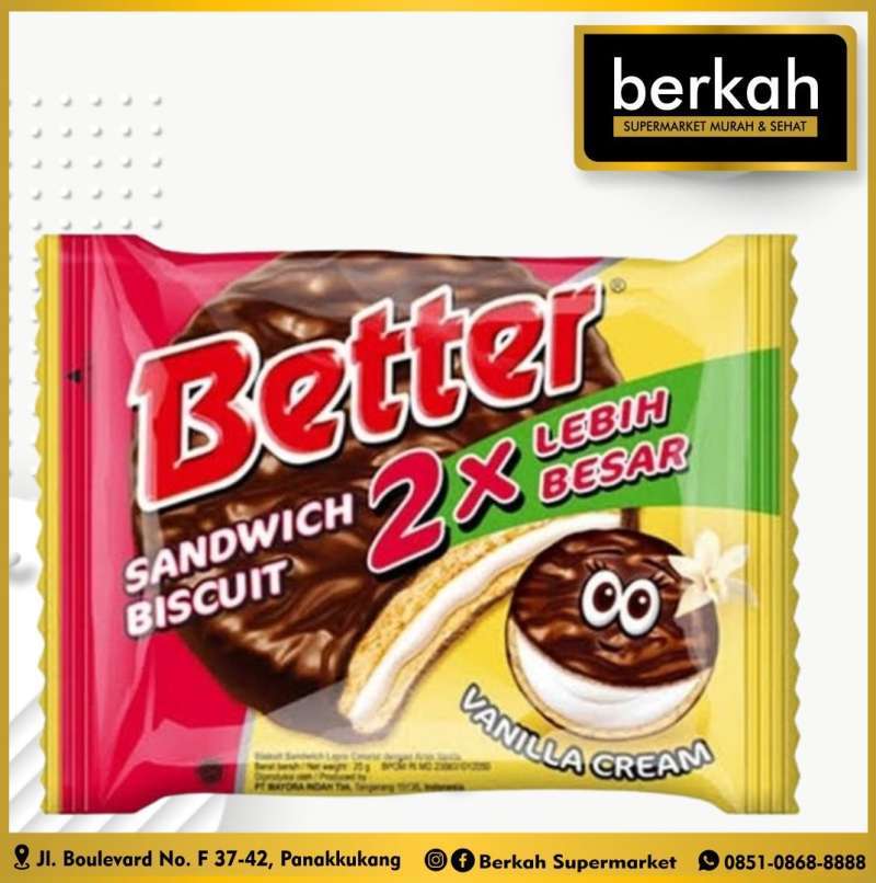 Jual Better Vanilla Cream Termurah - Harga Grosir Terupdate Hari Ini ...