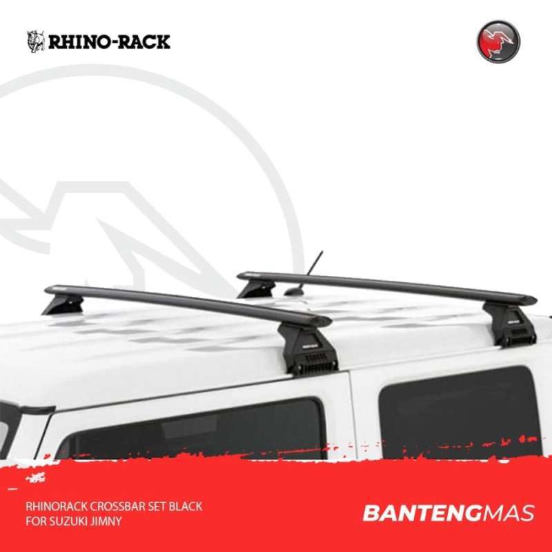 Jual RhinoRack Crossbar Set Black For Suzuki Jimny di Seller Banteng ...