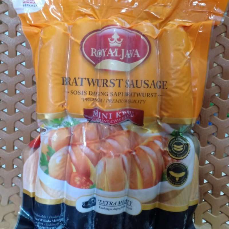 Jual Sosis Sausage Sapi Beef Bratwurst Keju atau Blackpepper Premium ...