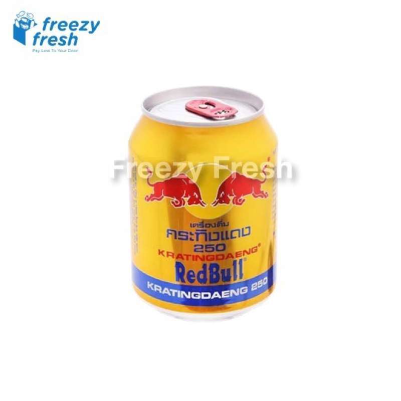 Jual Kratingdaeng Red Bull Minuman Energi Kemasan Kaleng 250ml Di ...