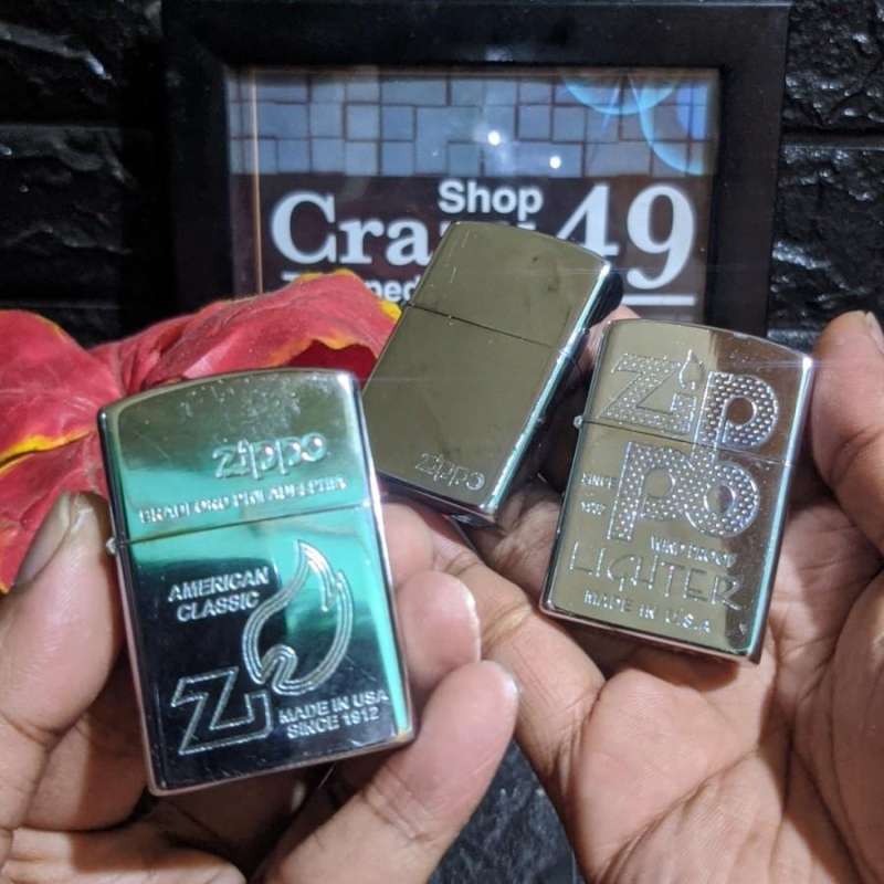 Jual Korek Api Minyak Classic Jadul / 2 Denting / Souvenir di Seller ...