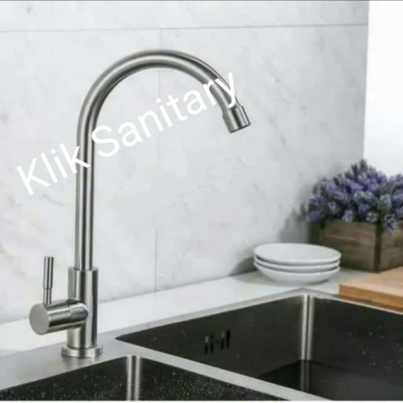 Jual Kran Cuci Piring Stainless/Keran Cuci Piring/Kran Kitchen Sink ...