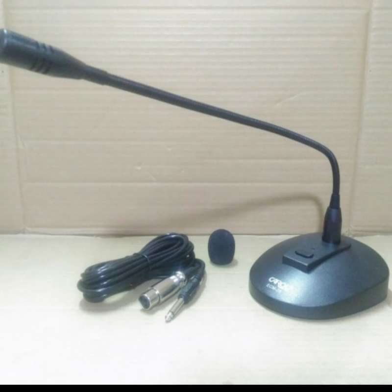 Jual Mic Meja Kabel Carol Ecm 28 Original Microphone Conferense Di ...