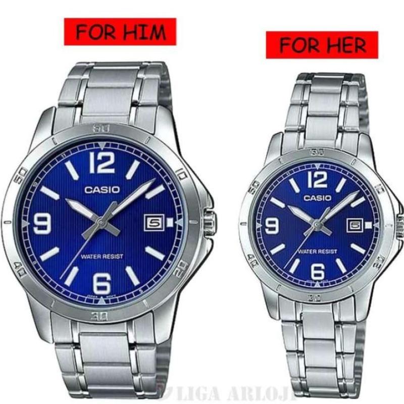 Jual Casio Mtp V004d 2budf And Ltp V004d 2budf Jam Tangan Couple Original Di Seller