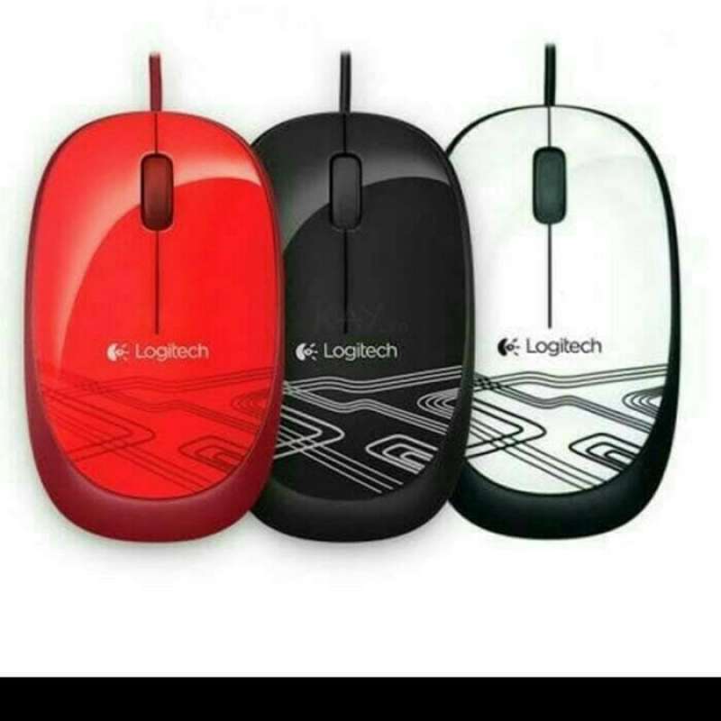 Promo Logitech Kabel Mouse M105 Putih Diskon 10% di Seller Meena Store ...