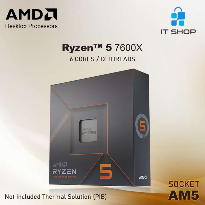 Jual Processor AMD AM5 Ryzen 5 7600X di Seller IT Shop Store - Mojo ...