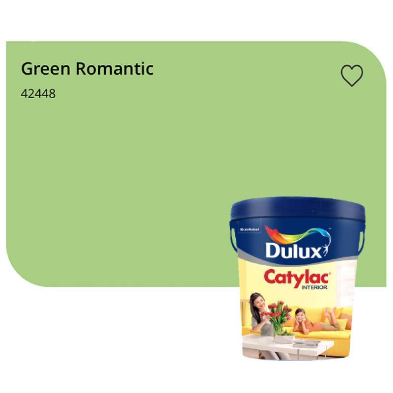 Jual Dulux Catylac Interior Tinting Cat Tembok Interior [5 Kg] Green ...