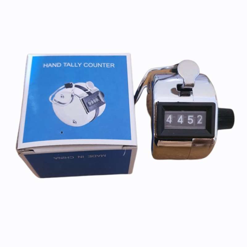 Promo ALAT PENGHITUNG 4 DIGIT / HAND TALLY COUNTER BESI Diskon 5% di ...
