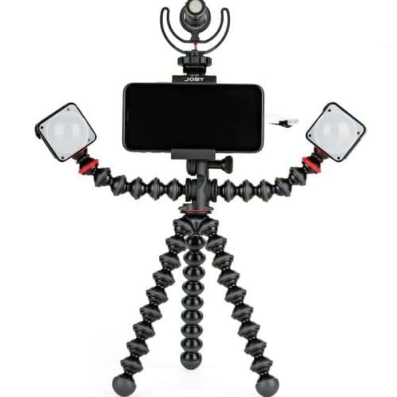 Promo Joby Gorillapod Mobile Rig For Vlogger Video microphone LED ...