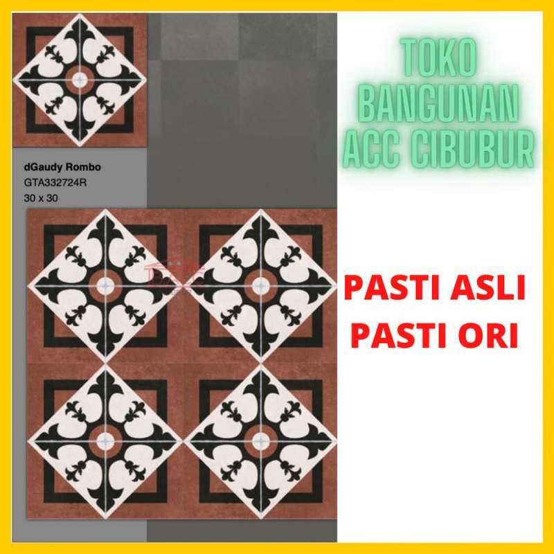 Jual Granit 30x30 Matt Batik Roman Granit GTA332724R dGaudy Rombo di ... Jual Granit 30x30 Matt Batik Roman Granit GTA332724R dGaudy Rombo di ...