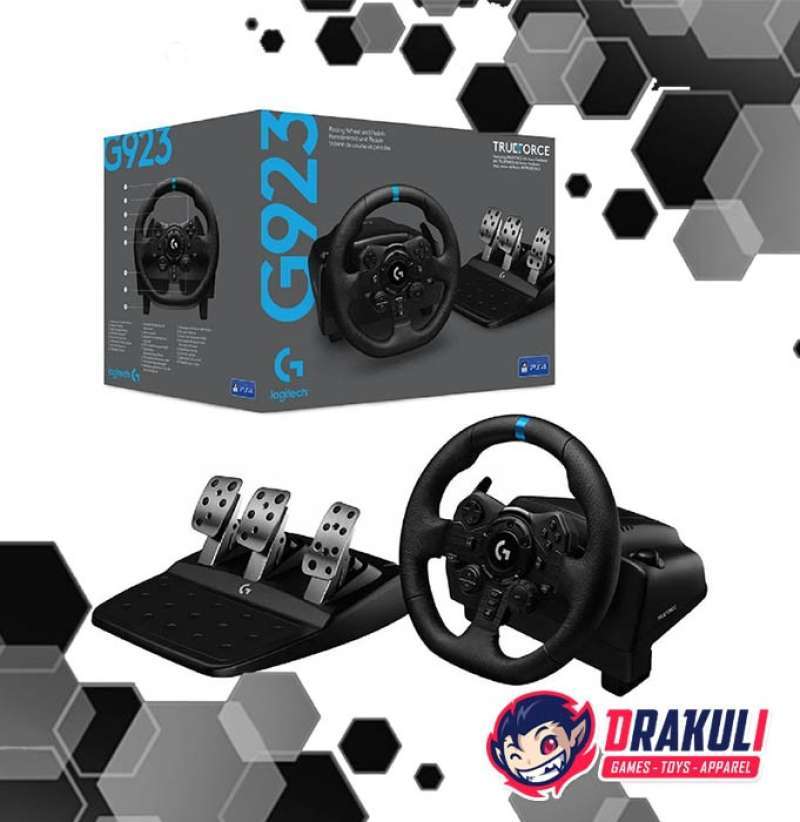 Jual Logitech G923 Trueforce Racing Wheel (PS4/PS5/PC) di Seller Drakuli Games Official Store ...