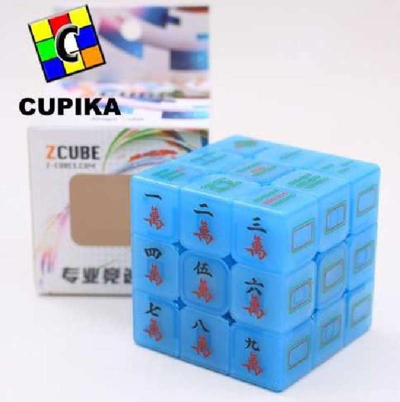 Jual Rubik Z-cube 3x3 Motif Mahjong Zcube Mahyong 3x3x3 Z Cube Viral ...