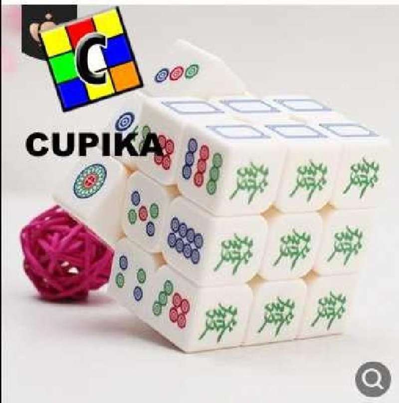 Jual Rubik Z-cube 3x3 Motif Mahjong Zcube Mahyong 3x3x3 Z Cube Viral ...