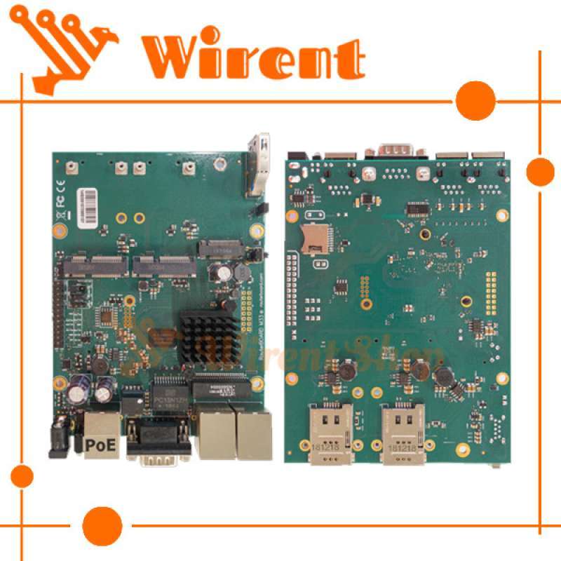 Promo Mikrotik Rbm33G Routerboard |3G/Lte Board Diskon 10% di Seller ...
