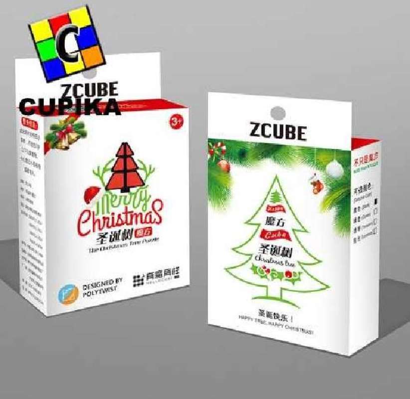 Jual Rubik 3x2 2x3 Pohon Natal Chrismas Yongjun Qiyi 3x3 Viral Bagus ...
