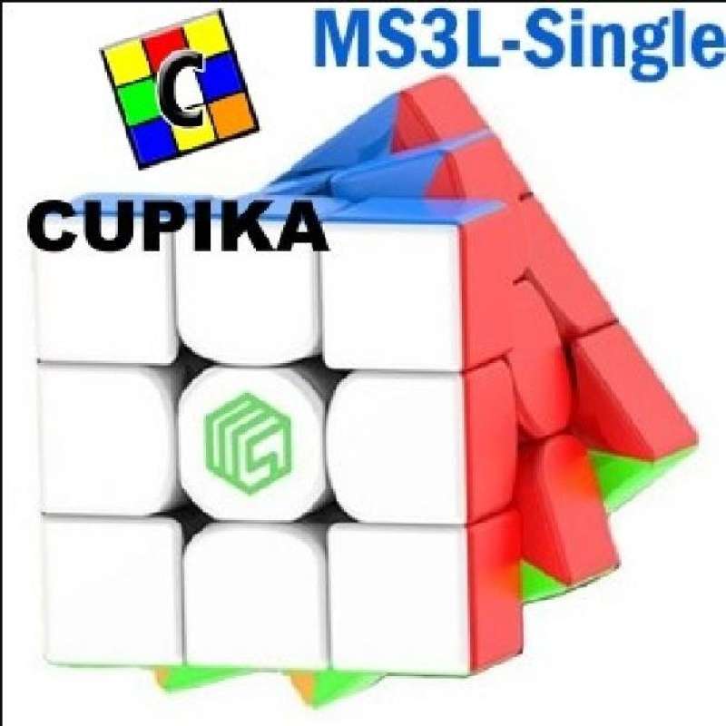 Jual Rubik MsCube MS3L SINGLE Position M 3x3 Magnetic Stickerless MS ...