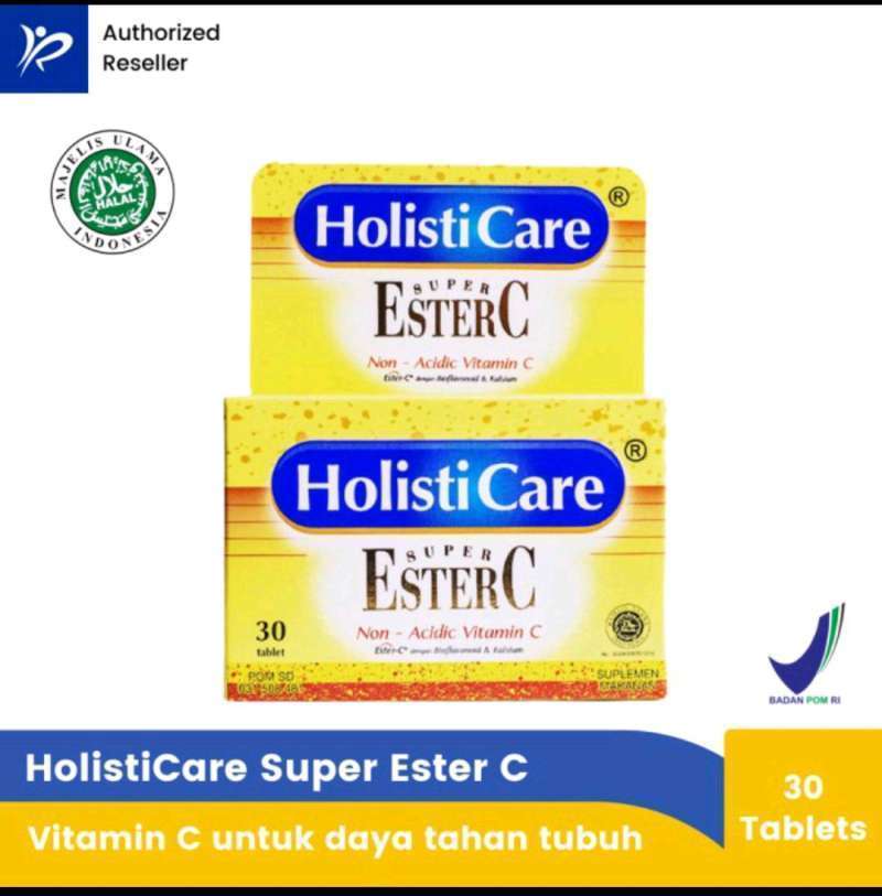 Jual Holisticare Ester c 30 tablet - holisticare super Ester c ... Jual Holisticare Ester c 30 tablet - holisticare super Ester c ...