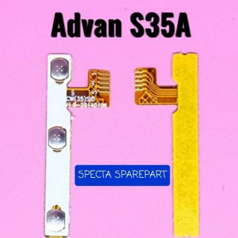 Jual FLEXIBLE CONNECTOR KONEKTOR VOLUME POWER ON OFF ADVAN S35A di Seller Top Up Fast - Catur ...