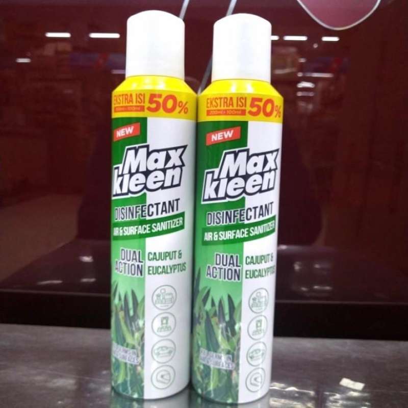Jual Max Kleen Disinfectant Extra Isi 50% di Seller Doa_Mamah shop ...