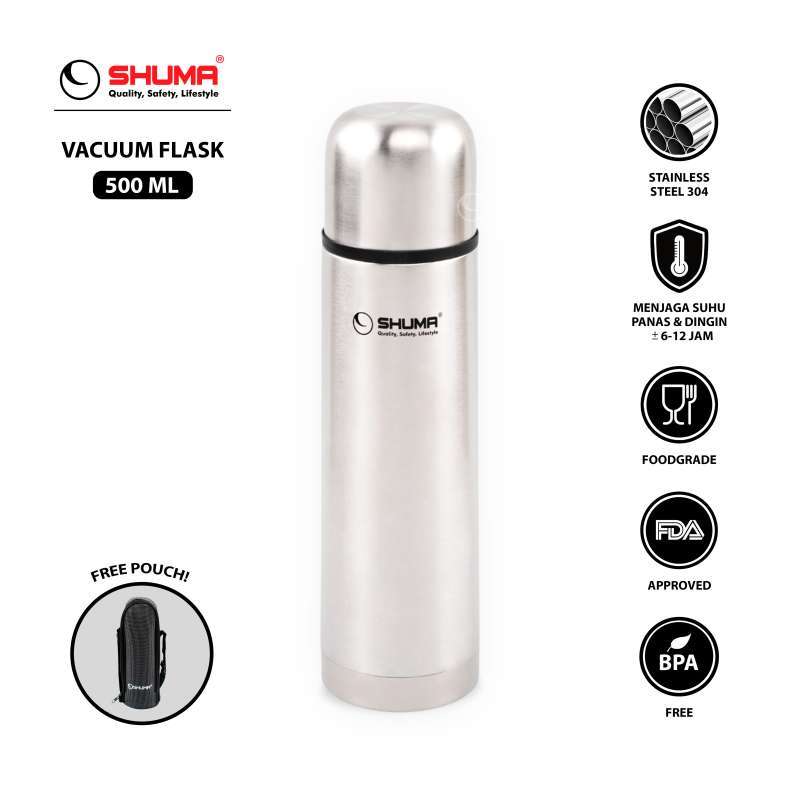 Promo Shuma S/S Vacuum Flask 500 ml Diskon 15% di Seller SHUMA STORE ...