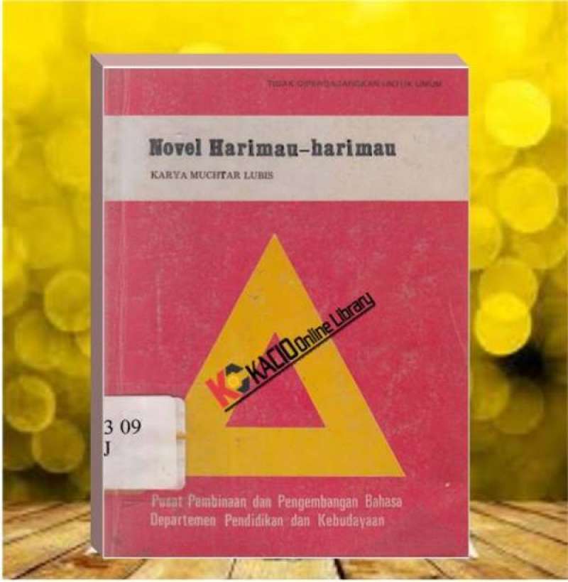 Jual Novel Harimau - Harimau, Karya Muktar Lubis. Soedjijono. PPPB ...