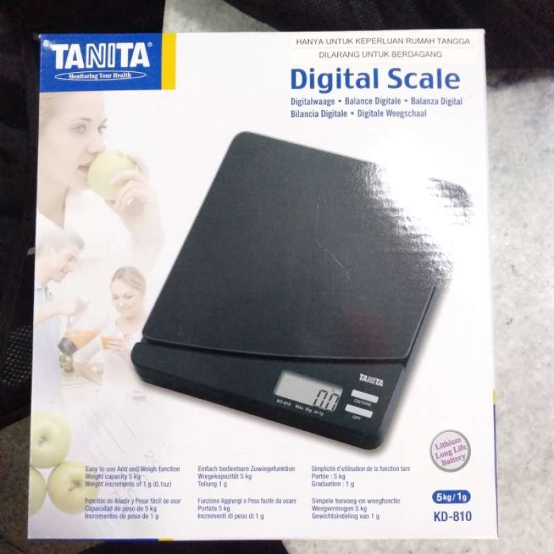 Promo Timbangan Espresso Kopi Digital Scale Barista Tool Tanita KD 810 5kg Diskon 23% di Seller ...