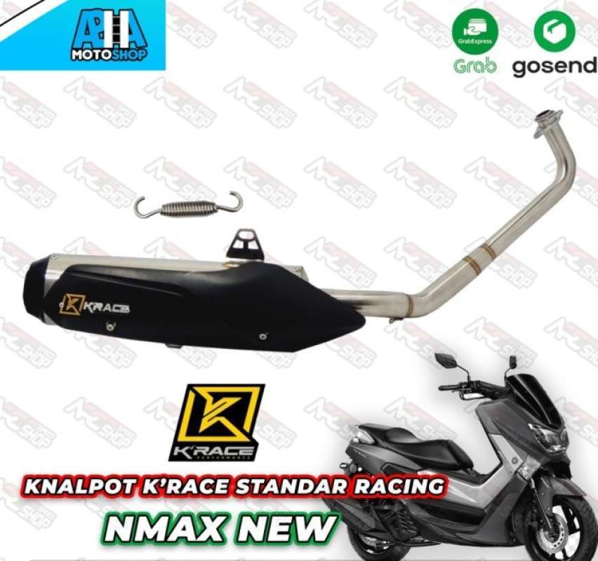 Jual Knalpot K-RACE Yamaha Nmax 155 Standar Racing KRACE Yamaha Nmax155 ...