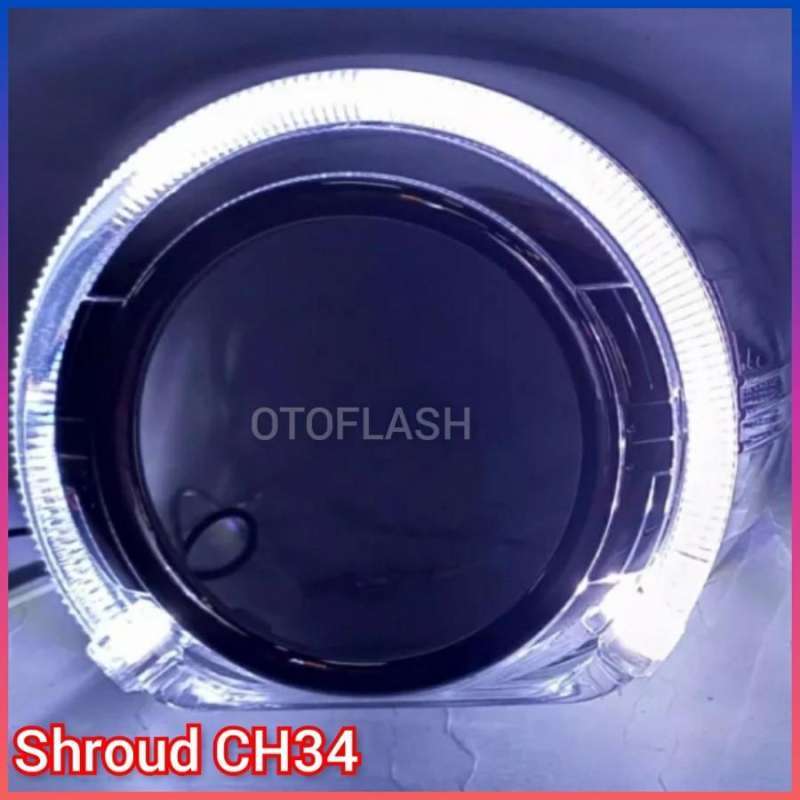 Jual Shroud CH34 | Projector 3 Inch + Angel Eyes + Driver - Vahid di ...