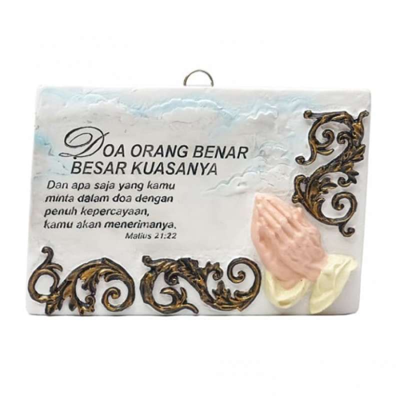 Jual Hiasan Dinding Tulisan Doa Gambar Tangan di Seller Briellee_shop ...