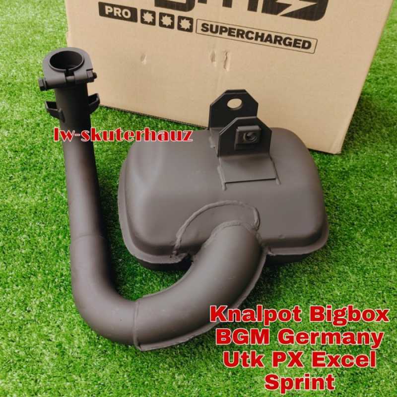 Jual Knalpot BGM Pro Bigbox Touring ori BGM Germany utk PX Excel Sprint ...