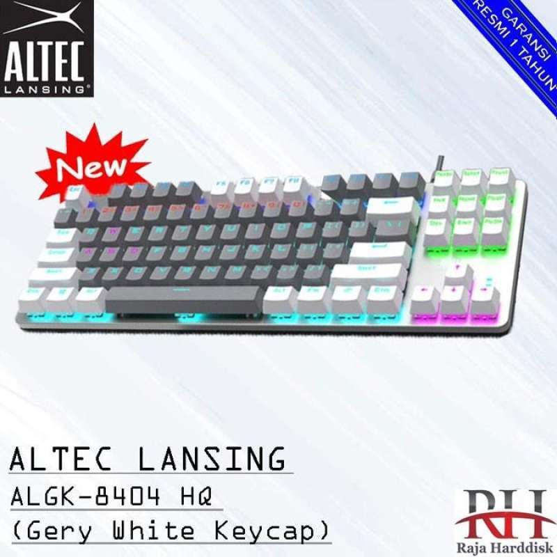 Jual Altec Lansing Gaming Keyboard Mechanical ALGK- 8404 HQ - Grey ...