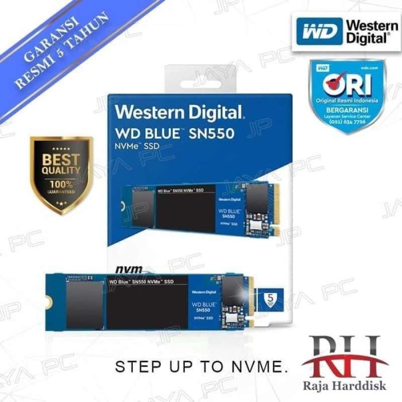Jual SSD WD Blue 500GB SN550 M.2 NVMe di Seller Raja Harddisk - Mangga Dua Selatan, Kota Jakarta ...