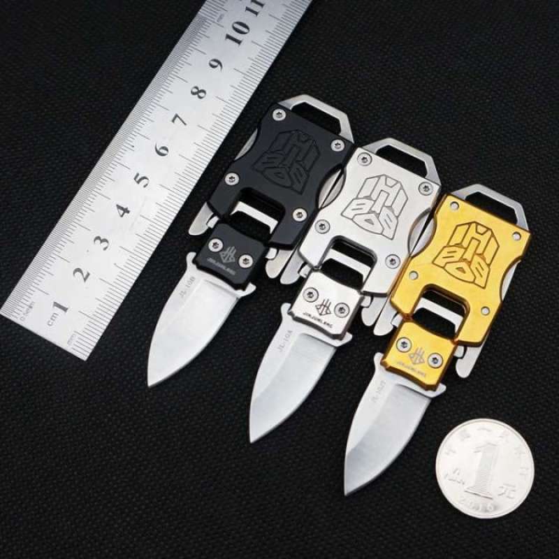Jual Jinjunlang Transformer Pisau Lipat Edc Survival Mini Knife H15 Di ...