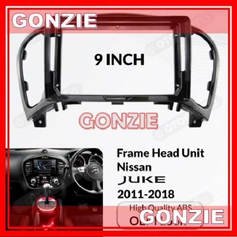 Jual Frame Head Unit Nissan JUKE 2011-2018 HU 9 inch Upgrade Screen ...