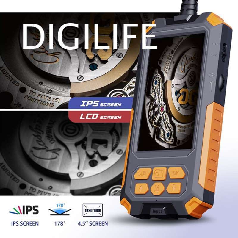 Jual Endoscope Dual Camera 5.5mm Inspection Borescope P50 Kamera 1080p ...