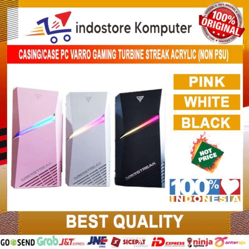 Promo Kesing Komputer Cpu Casing Computer Gaming Varro Turbine Streak ...