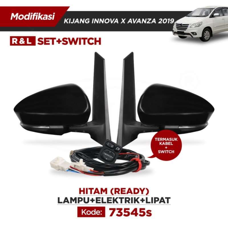 Jual Modifikasi Spion Mobil Kijang Innova housing Avanza 2019 - Lipat ...